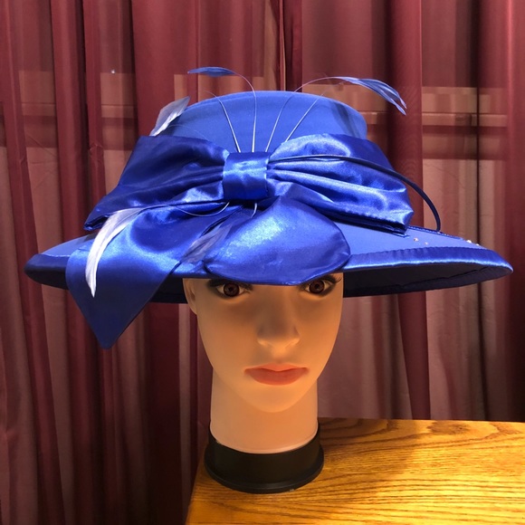 Accessories | Blue Church Hat | Poshmark